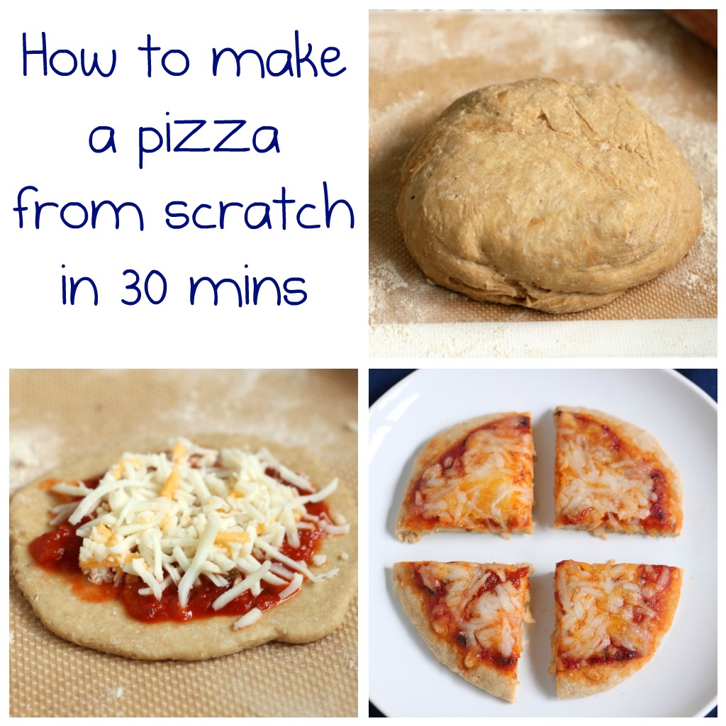 How to make pizza from scratch in 30 mins 4 | 52 Kitchen Adventures